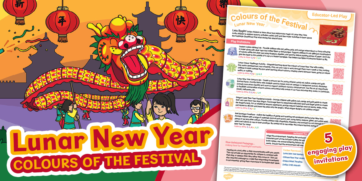 Lunar New Year Play: Colourful Activities