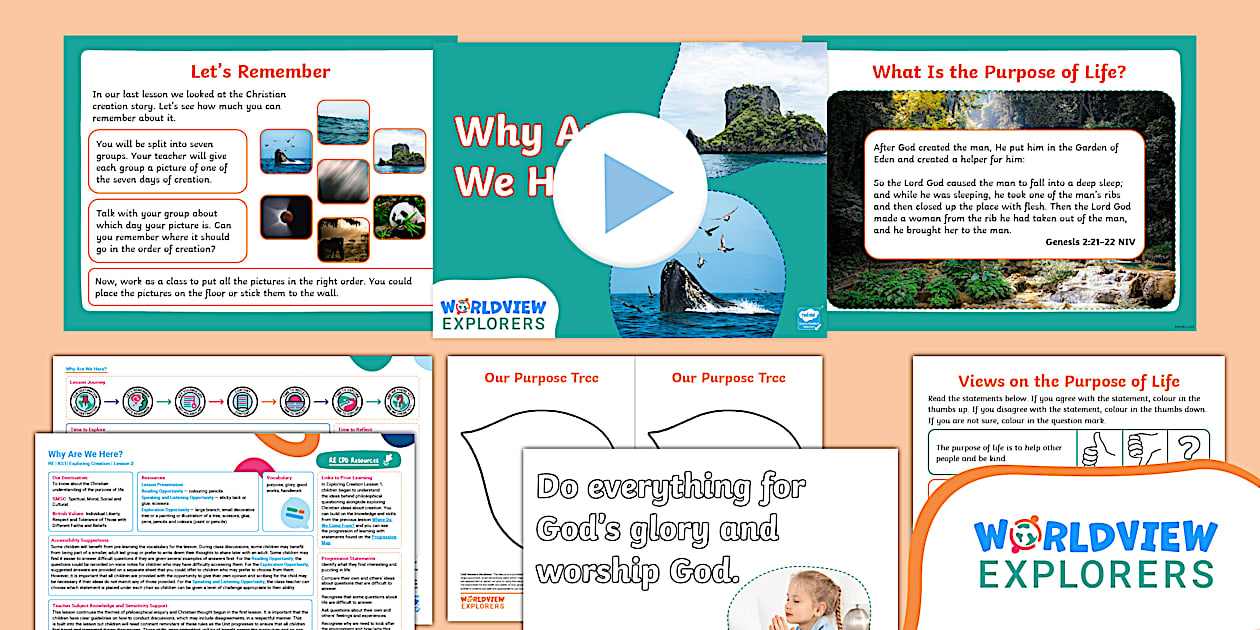 RE: Exploring Creation: KS1 Lesson Pack 2