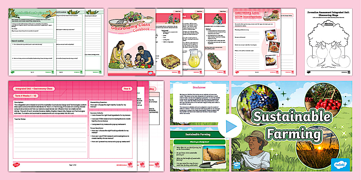 STEM IU Yr 6 Gastronomy Class Wk 3-4 (teacher made) - Twinkl