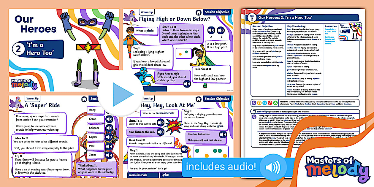 👉 Year 2 Our Heroes - Session 2 (Teacher-Made) - Twinkl