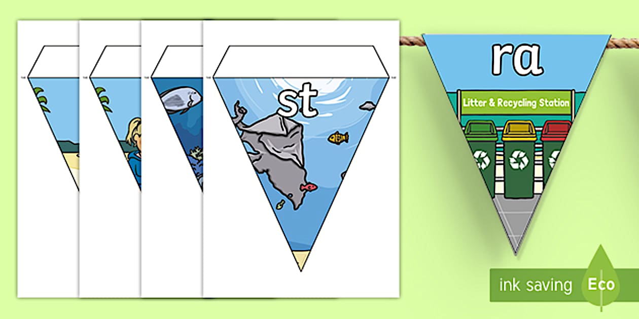 Keep Australia Beautiful Week Display Bunting | Primary