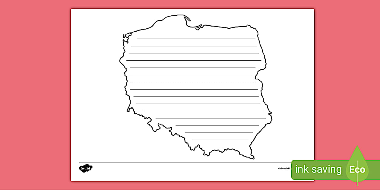 Poland Writing Template (teacher made) - Twinkl