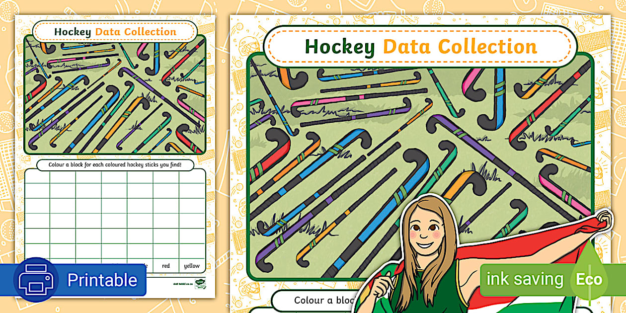 SA Women's Hockey Data Handling (teacher made) - Twinkl
