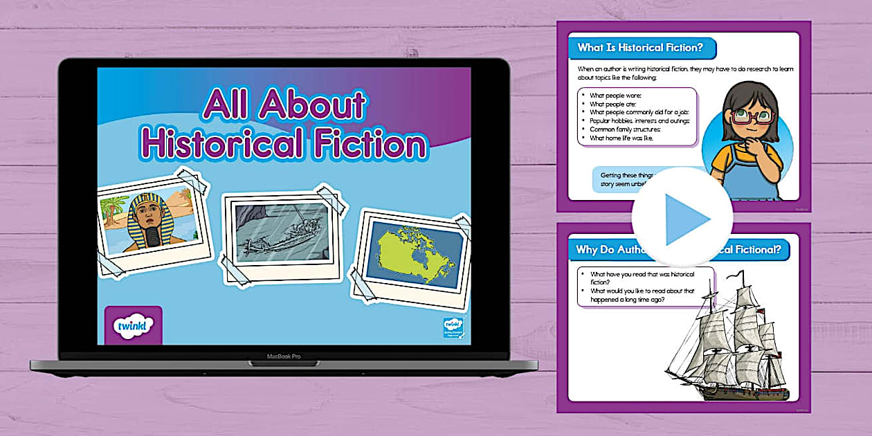 All About Historical Fiction PowerPoint