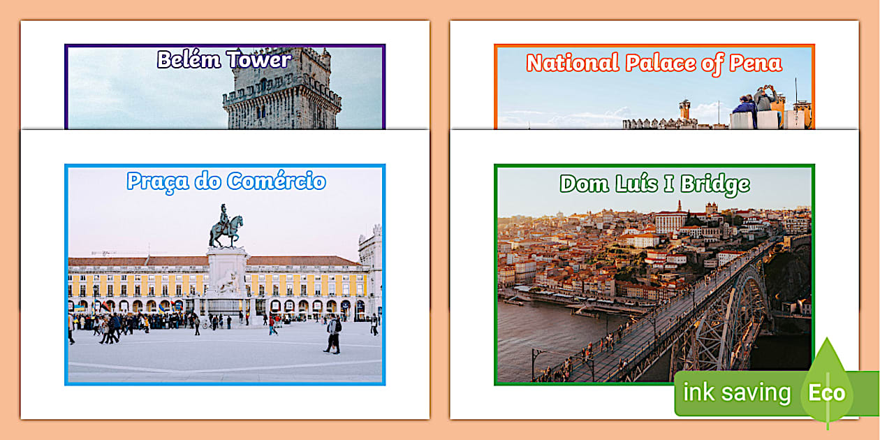 Portugal Landmarks Photo Pack (Teacher-Made) - Twinkl