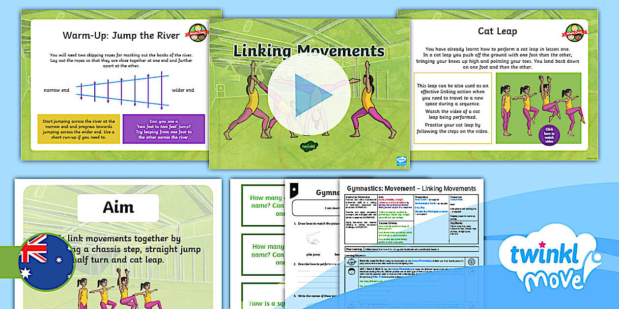 Move PE Year 3 Gymnastics: Lesson 5: Linking Movements