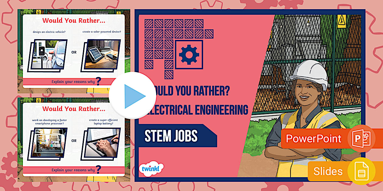 Would You Rather? Electrical Engineering (teacher made)