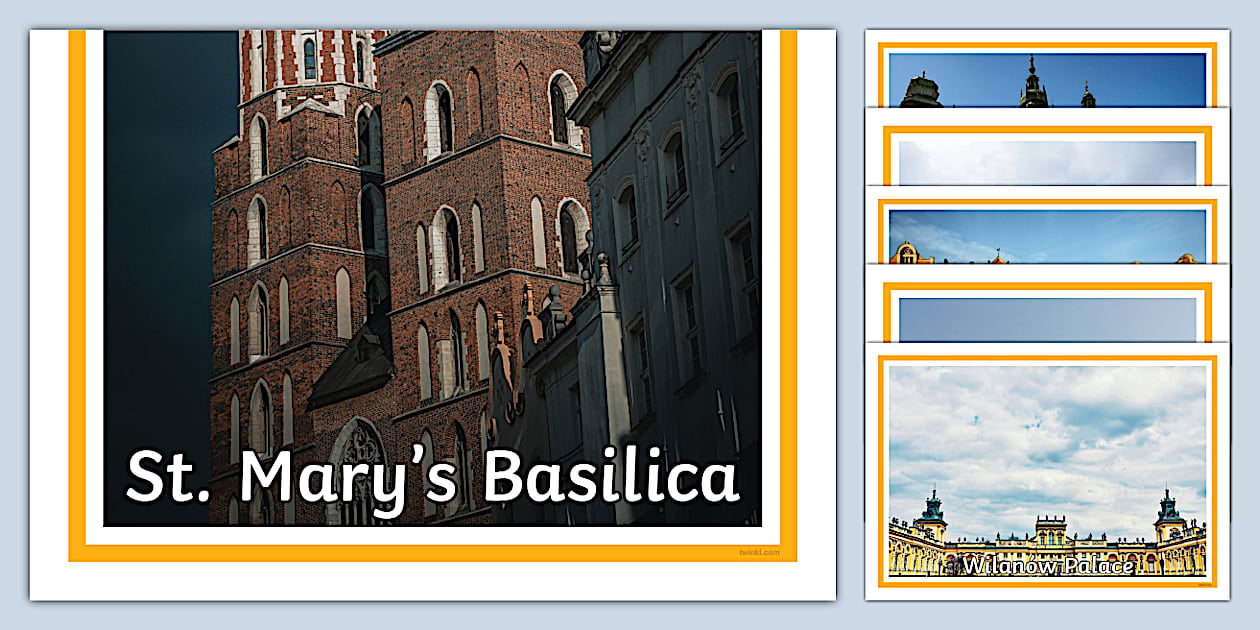 Landmarks in Poland Display Photos (teacher made) - Twinkl
