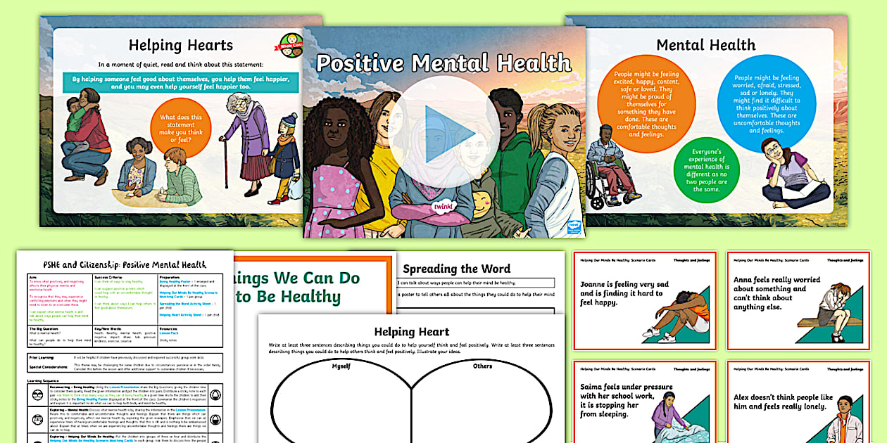 Children's Mental Health Week - Mental Health Lesson Plans