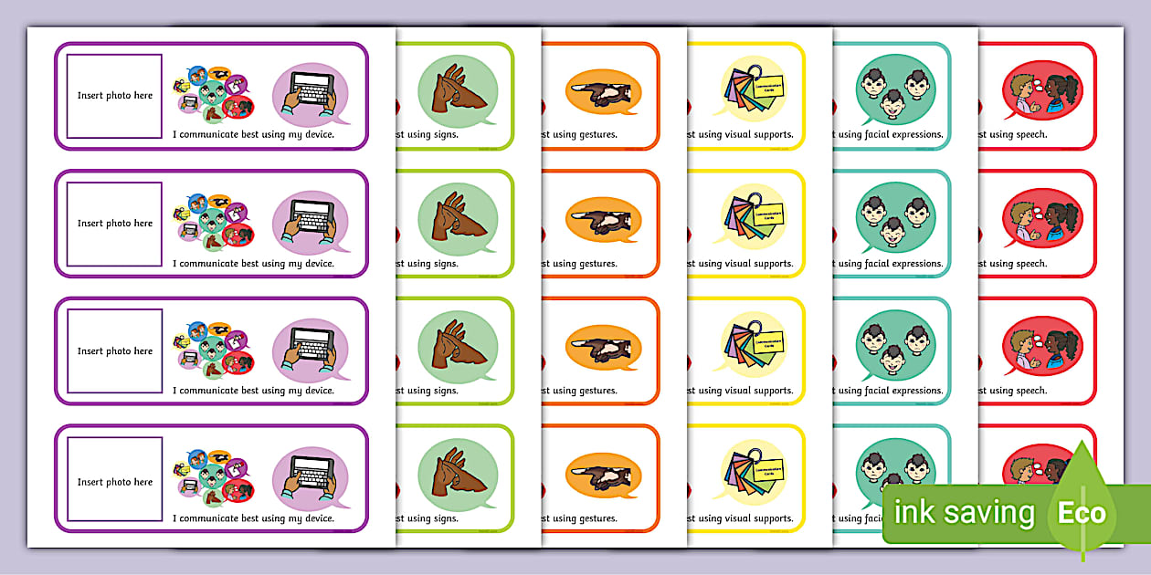 How I Communicate Table Cards (creat de profesori) - Twinkl