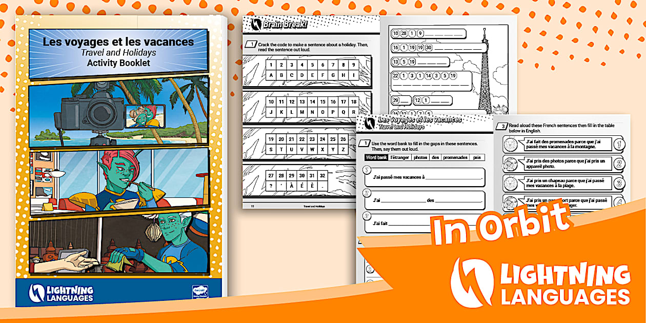 👉 French Holidays Activity Booklet