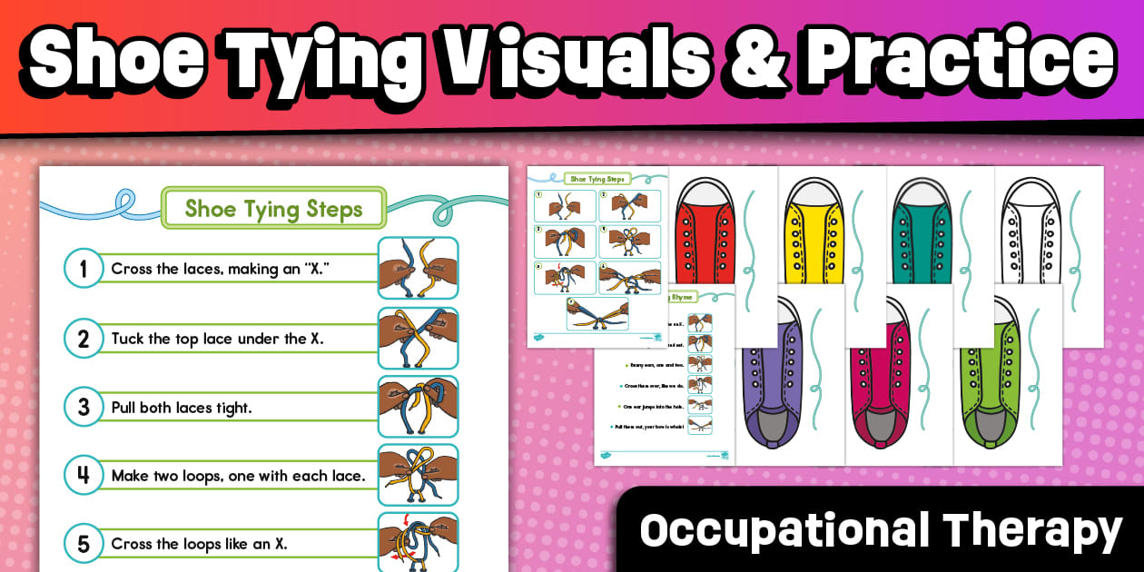 Occupational Therapy Shoe Tying | Special Ed | Twinkl USA