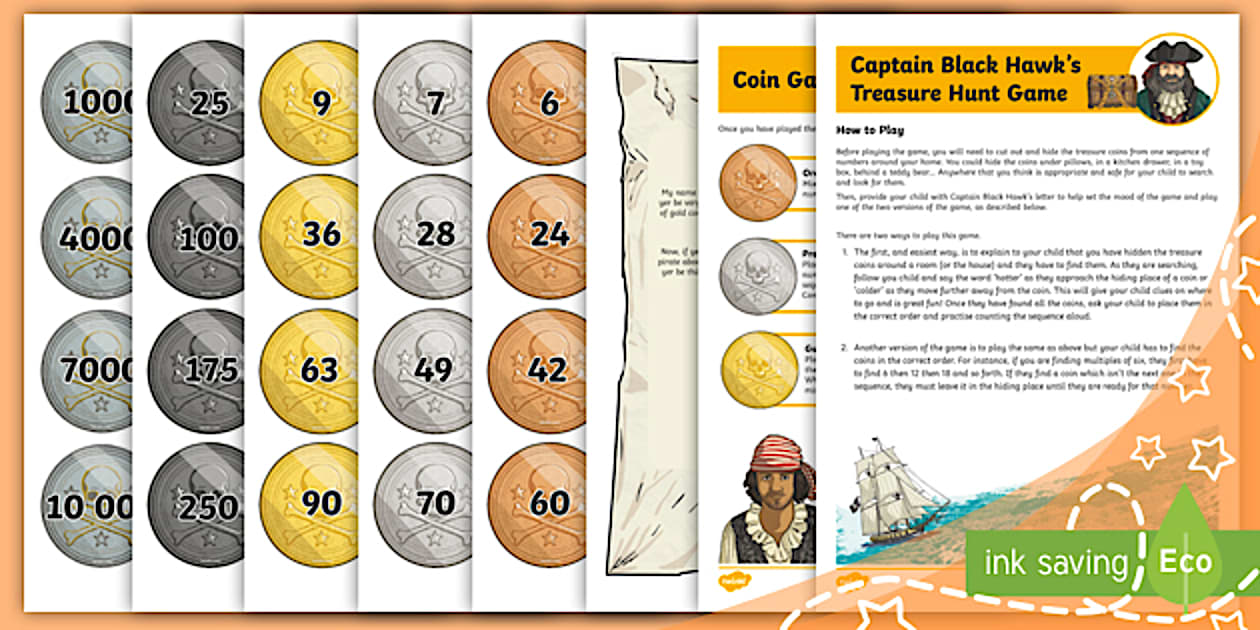 👉 Number Sequences Treasure Hunt Game (teacher made)