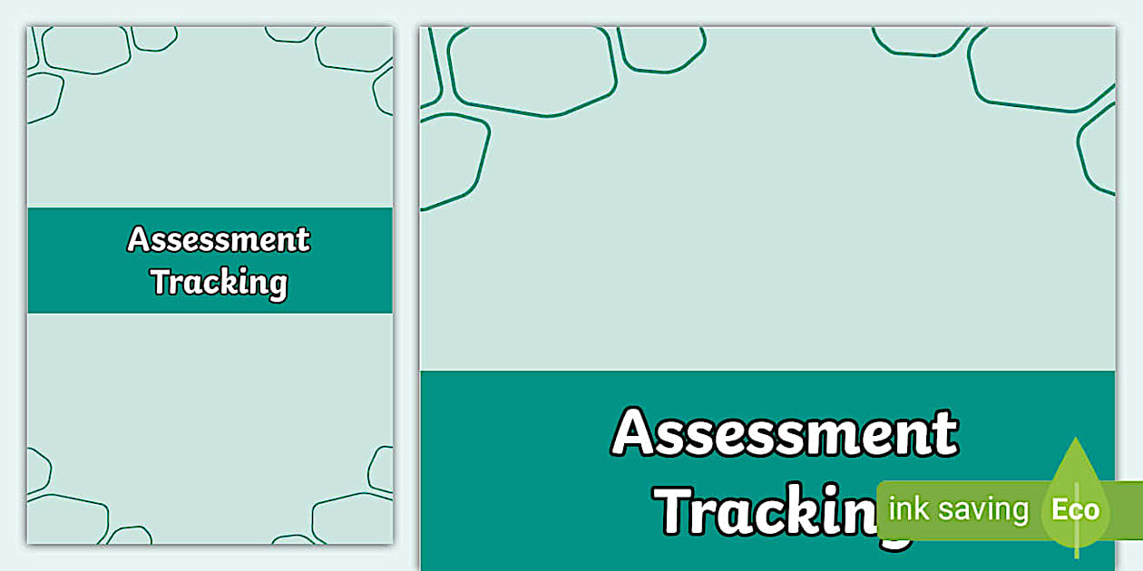 Teacher Planner: Assessments Cover Page (teacher made)