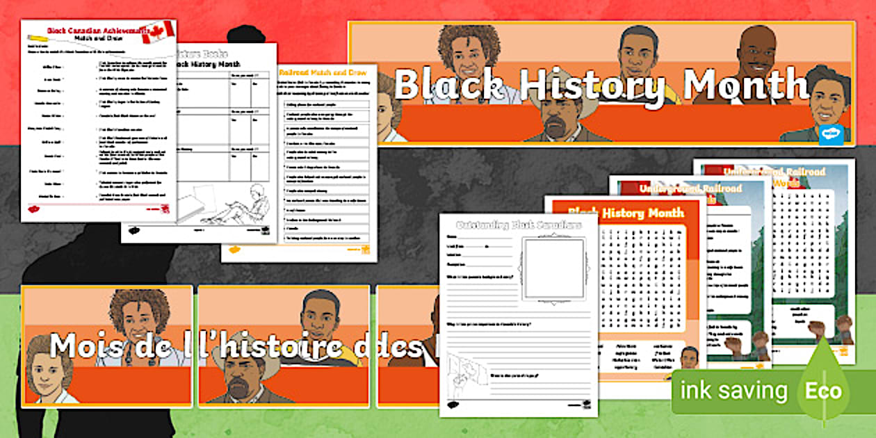 Black History Month Worksheets - Free Teaching Pack - Twinkl