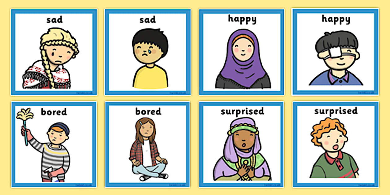 Emotions Matching Cards (Teacher-Made) - Twinkl