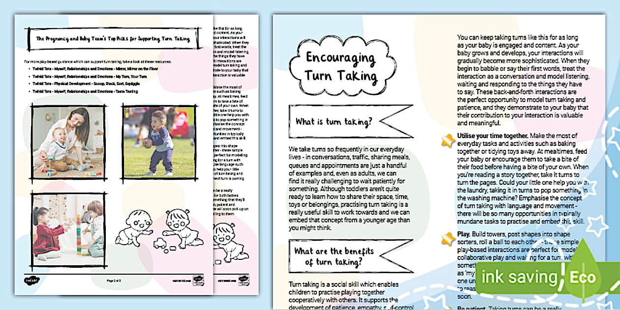 Parent Guide To Encouraging Turn-Taking | Pregnancy Hub