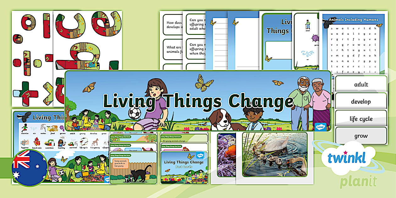 Year 2 Science Living Things Change Additional Resources