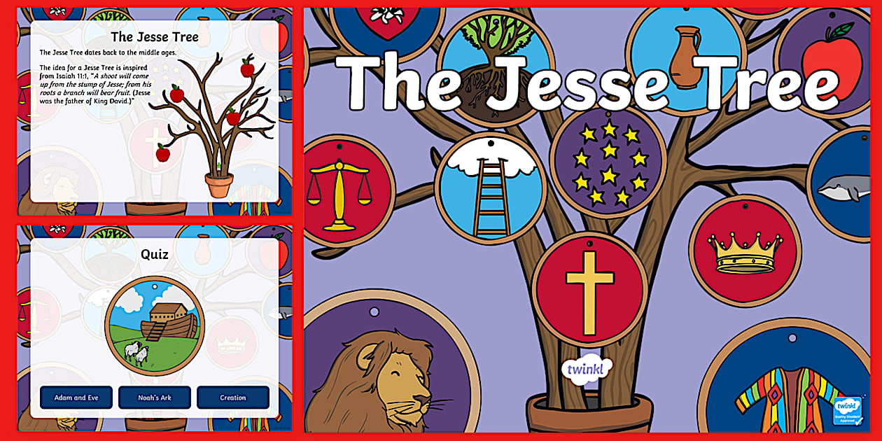 The Jesse Tree PowerPoint - Twinkl