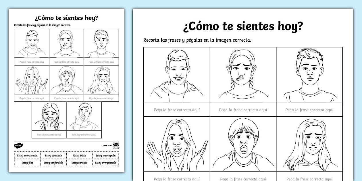 How Do You Feel Today Worksheet / Worksheet, worksheet