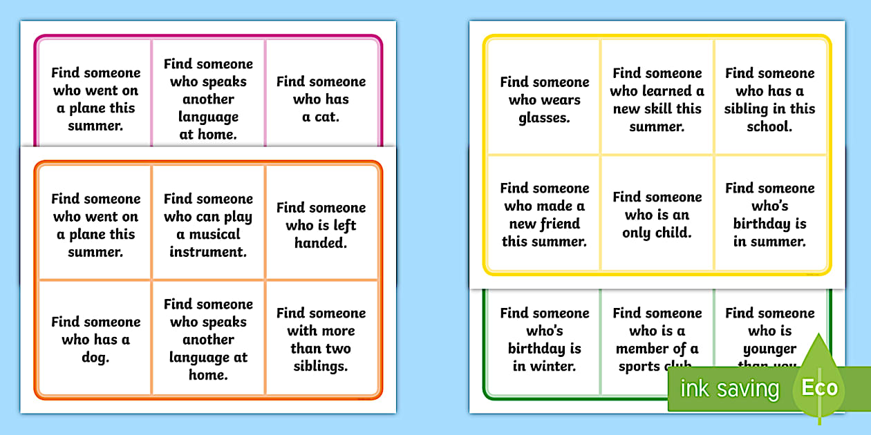 Editable Getting to Know You Bingo (teacher made) - Twinkl