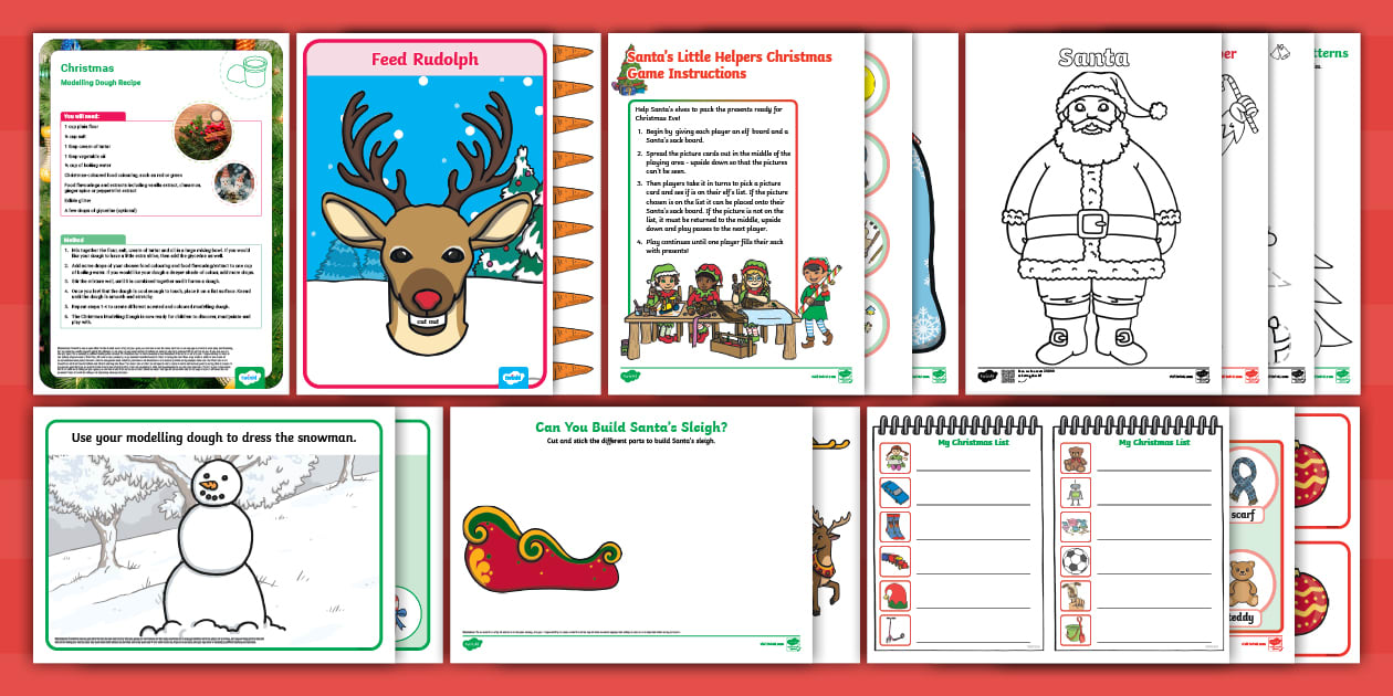 EYFS Christmas Stay and Play Pack | Christmas Activities