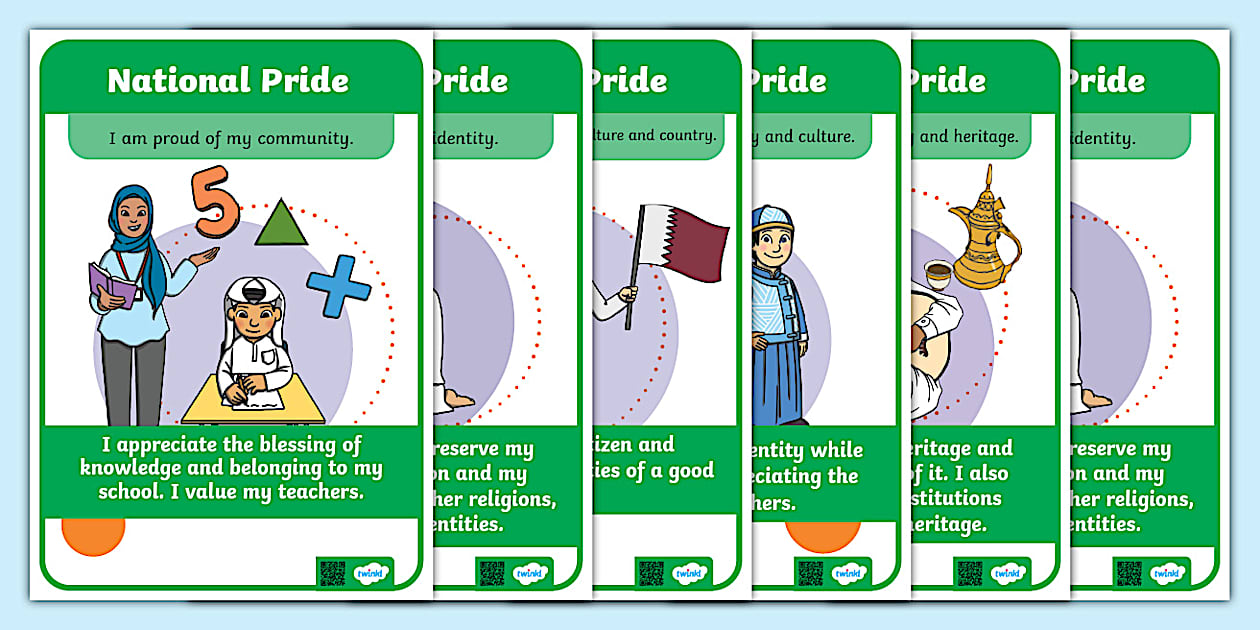 Values Display Posters - National Pride