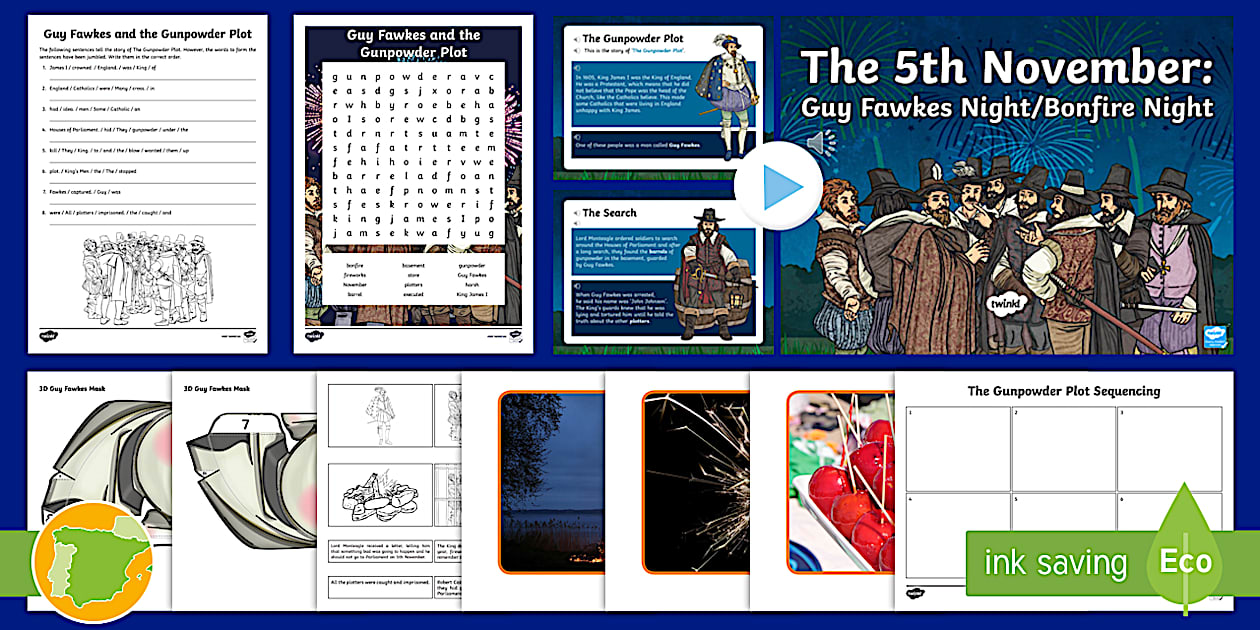 Editable Guy Fawkes Lesson Pack (Lehrer gemacht) - Twinkl