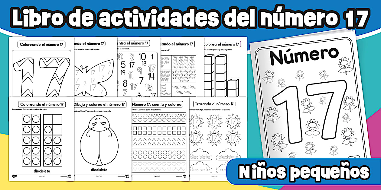 Libro de actividades del número 17