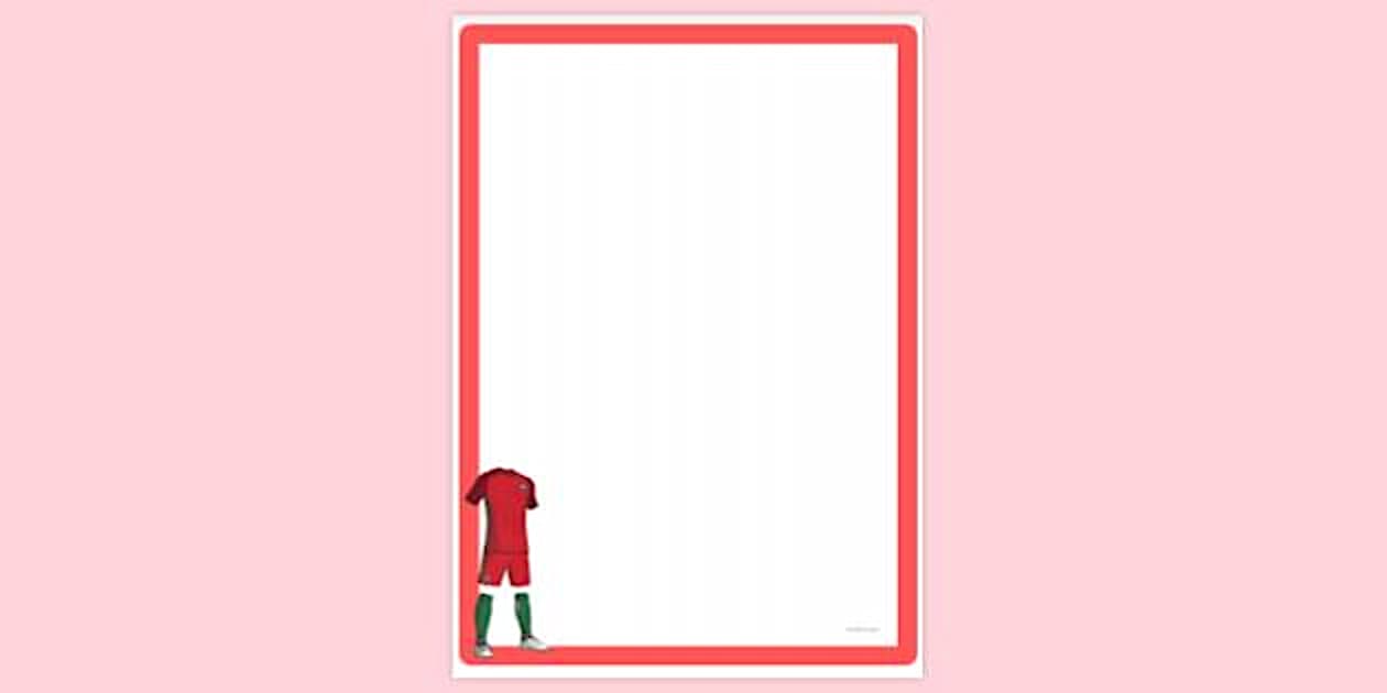 Simple Portugal Home Kit Page Border | Page Borders | Twinkl