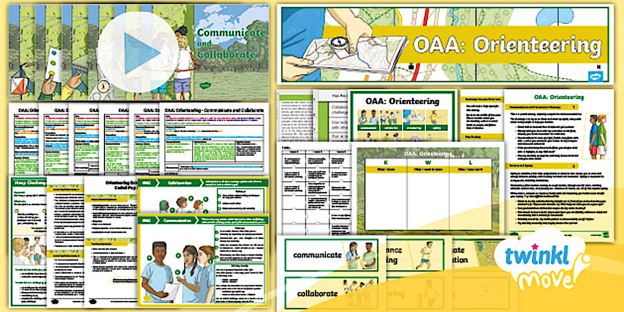 Orienteering KS2 Scheme of Work - Year 5 Outdoor PE - Twinkl