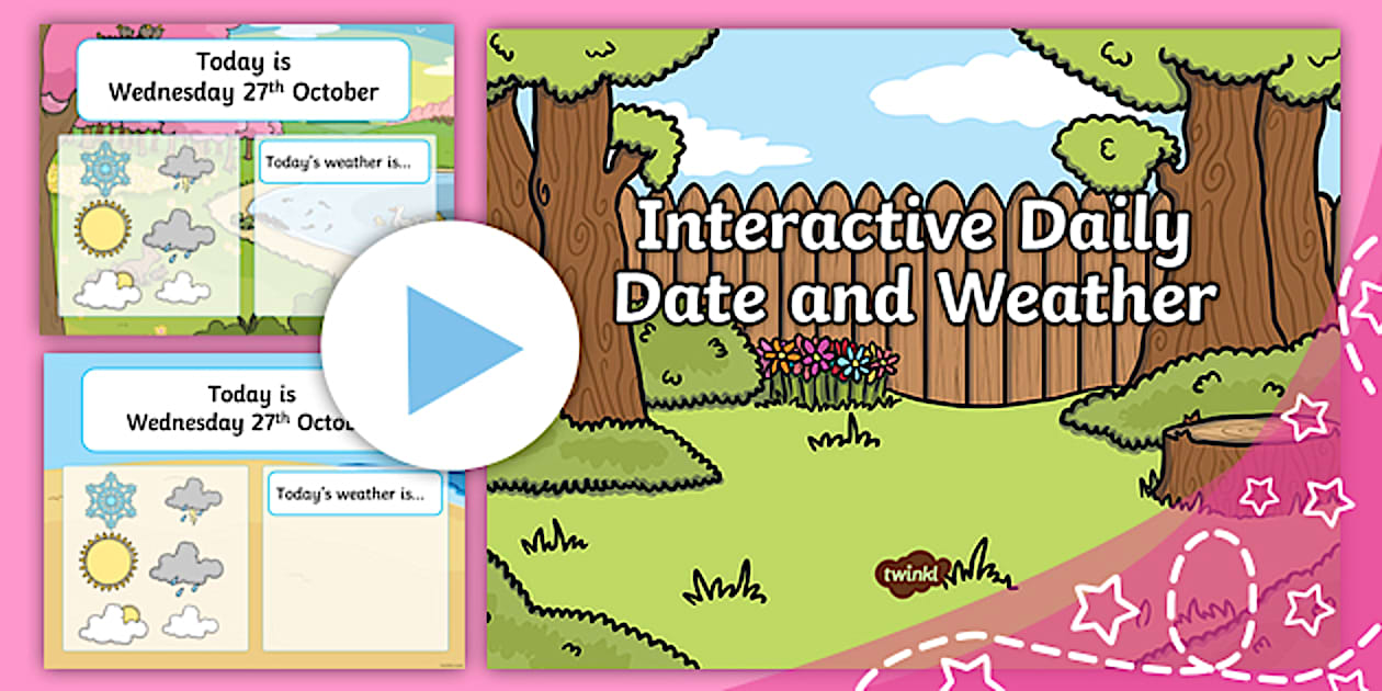 👉 Daily and Seasonal Weather Chart (Ages 4 - 6) - Twinkl