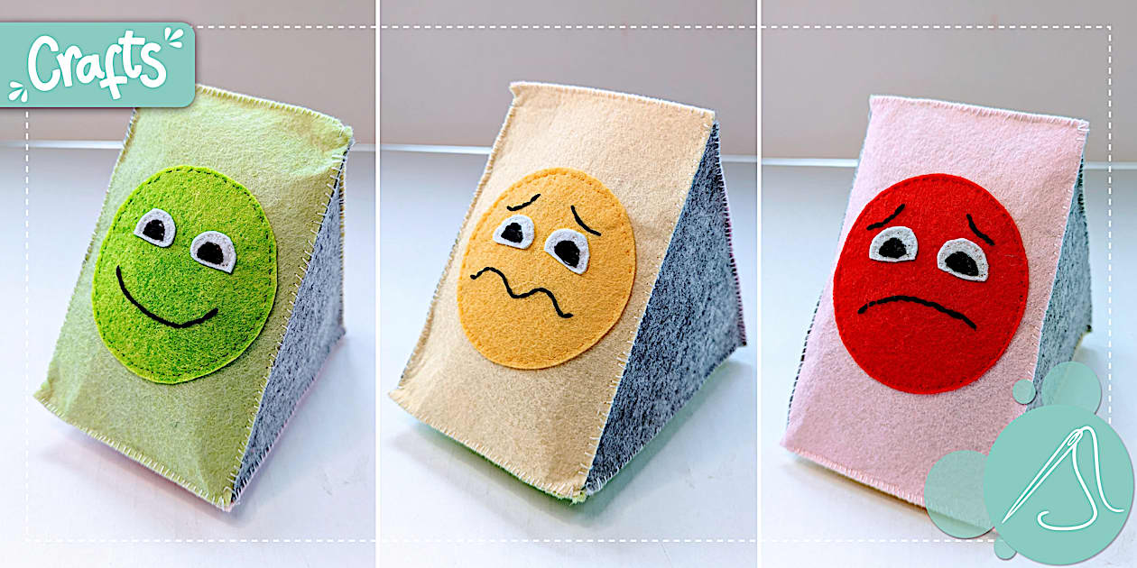 Traffic Light Triangles Sewing Pattern (teacher made)