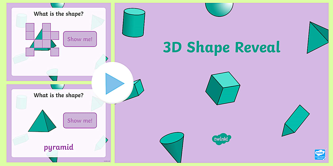 3D Shape Reveal PowerPoint | Twinkl Learning Resources