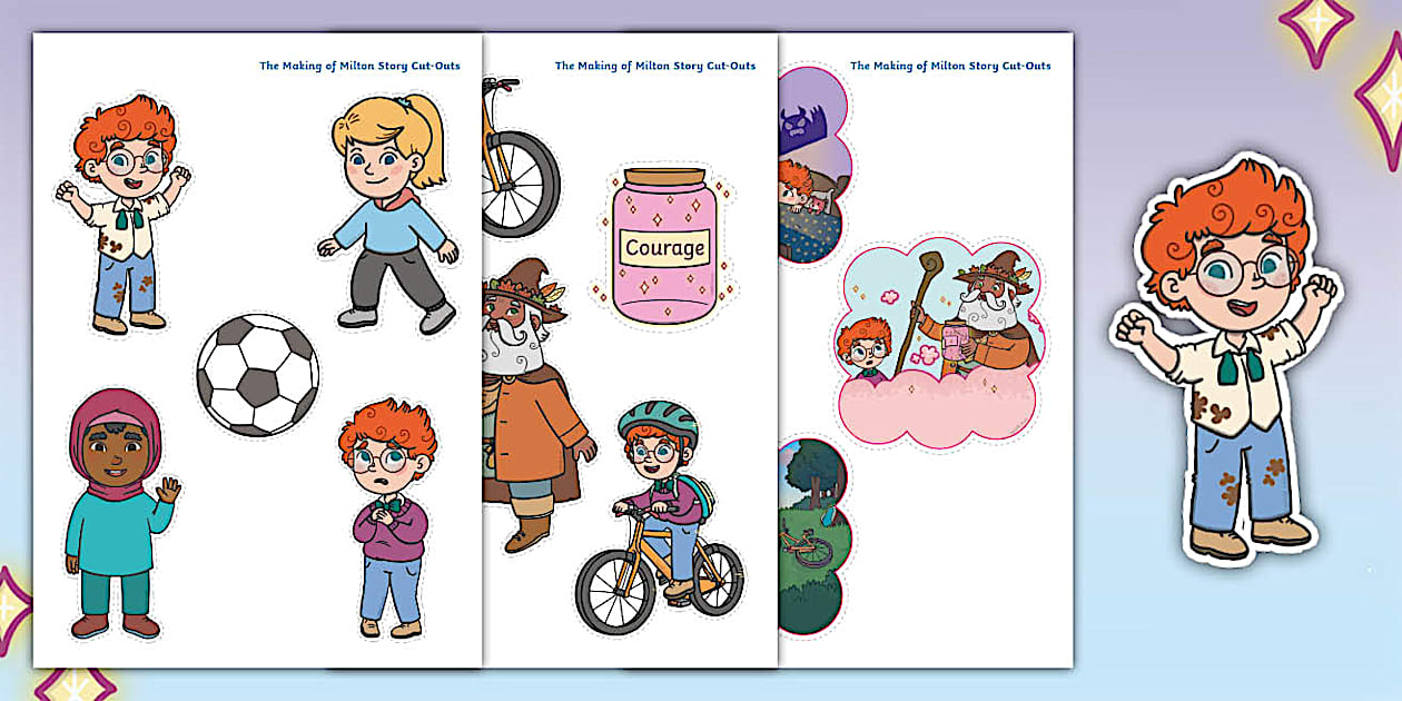 The Making of Milton Story Cut-Outs