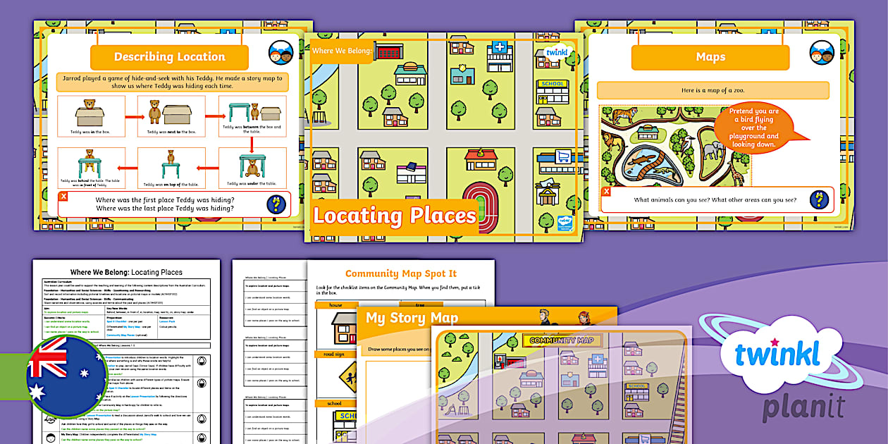 Foundation Geography Where We Belong Lesson4 Locating Places