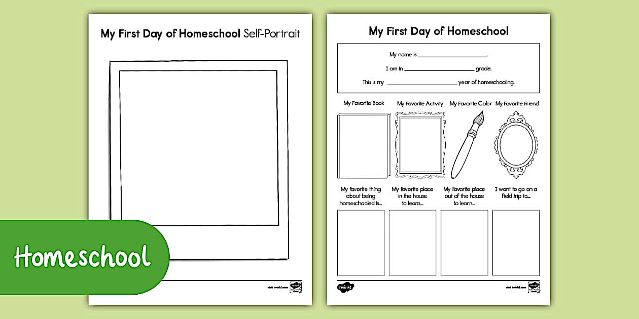 First Day of Homeschool Pictures | Twinkl USA (teacher made)