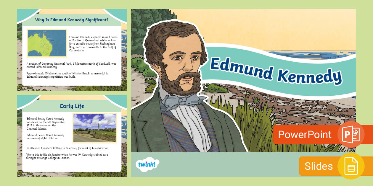 Edmund Kennedy Information PowerPoint (teacher made)