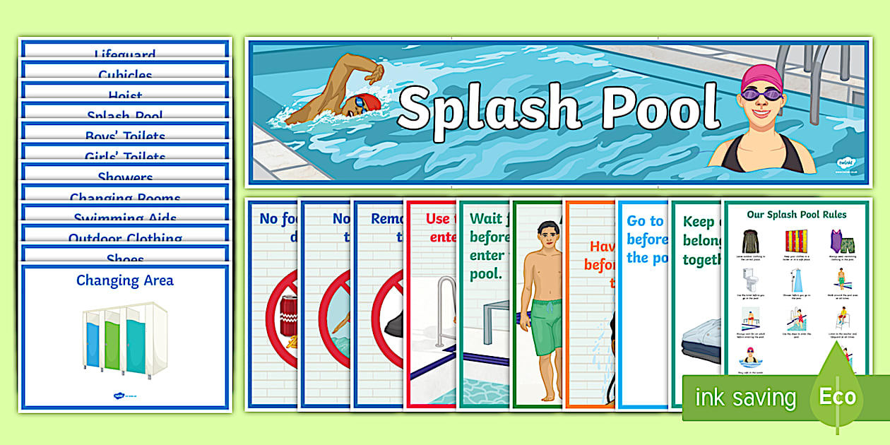 Splash Pool Secondary Resource Pack (Teacher-Made) - Twinkl