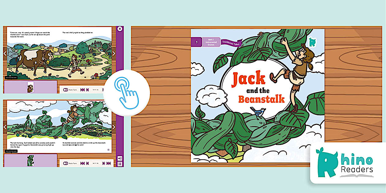 Level 1 Unit 2 Reading Scheme Book: Jack and the Beanstalk
