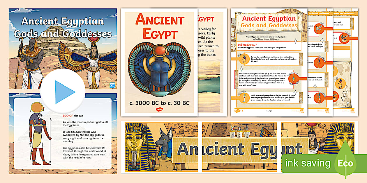 Ancient Egyptian Gods KS2 Teaching Pack | KS2 History