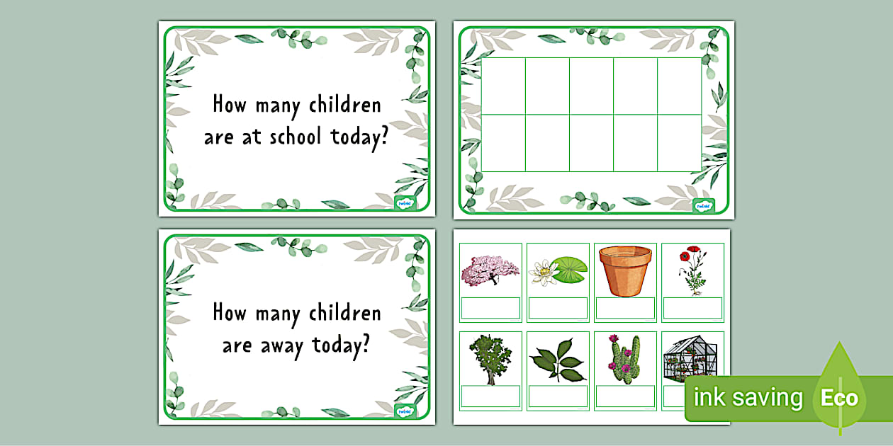 Editable Botanical Display Pack (teacher made) - Twinkl