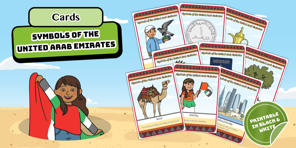 UAE Symbols Flashcards