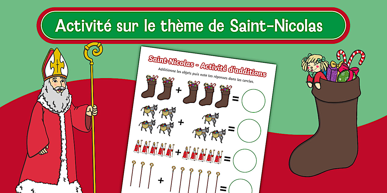Saint-Nicolas - Activité d'additions