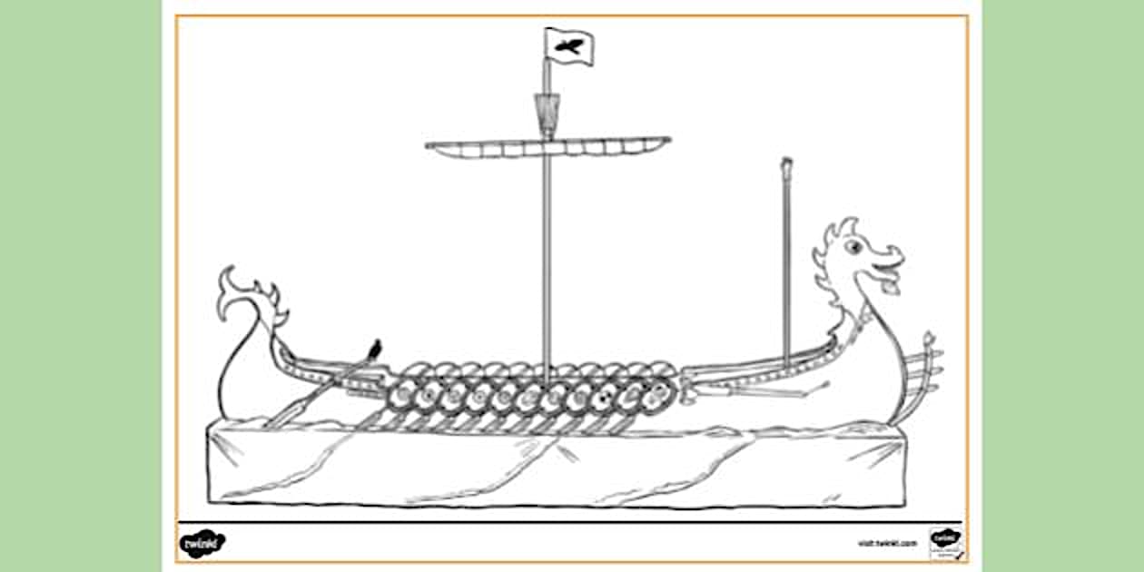Norse Colouring Page | Colouring Sheets (teacher made)