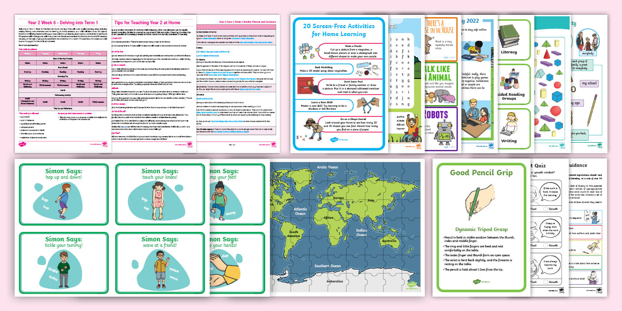 Year 2 Term 1 Week 6 Remote Home Learning Pack