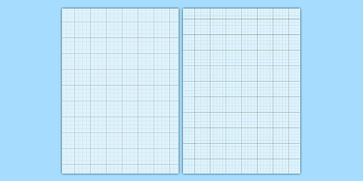 Grid Paper Themed A4 Sheet (teacher made) - Twinkl