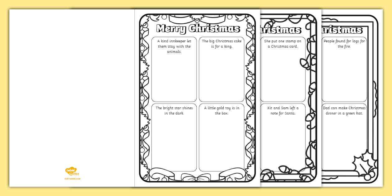 Level 5 Christmas Greeting Card