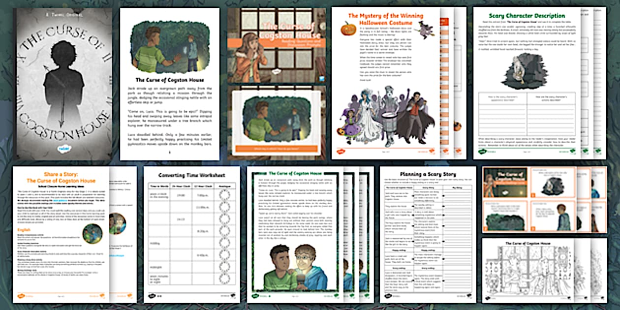 Share a Story - Spooky Halloween activity book (9-11 Years)