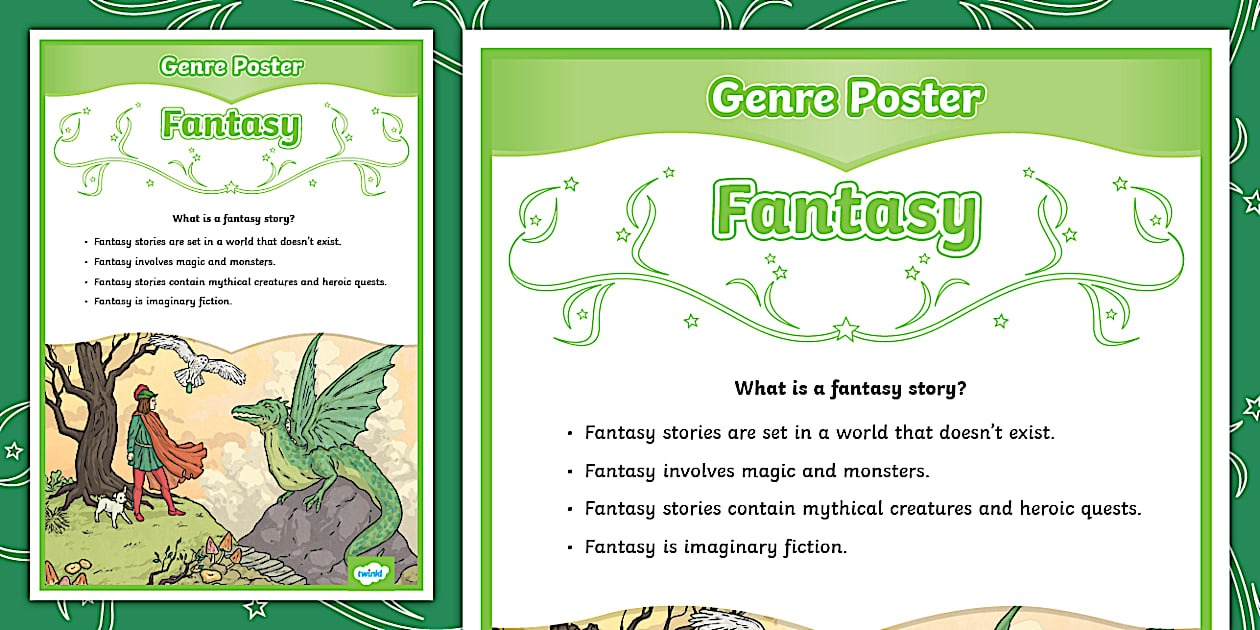 Fantasy Genre Poster for Grade 4 | English HL | Twinkl ZA